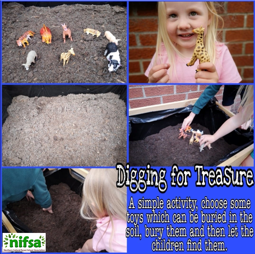 Digging for Treasure • Forest Schools in Northern Ireland