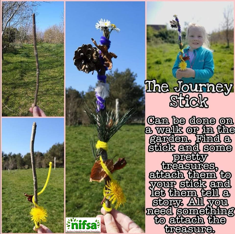 Journey Stick • Forest Schools in Northern Ireland