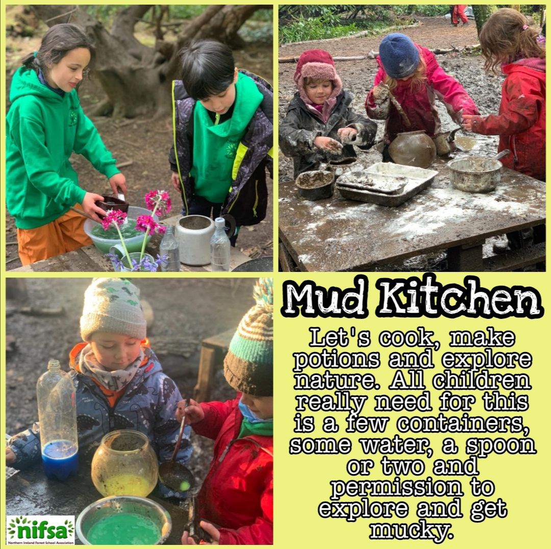 Mud Kitchen • Forest Schools in Northern Ireland