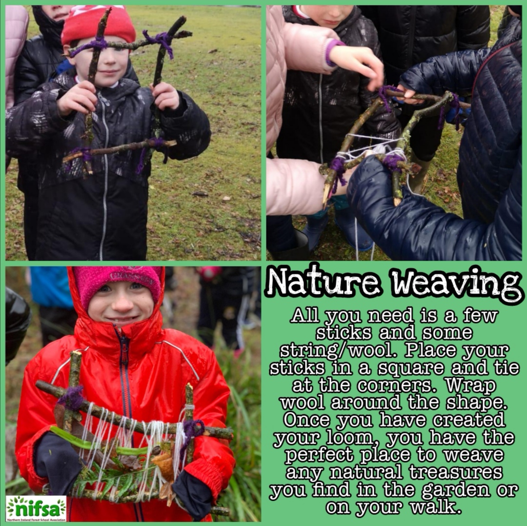 Nature Weaving • Forest Schools in Northern Ireland